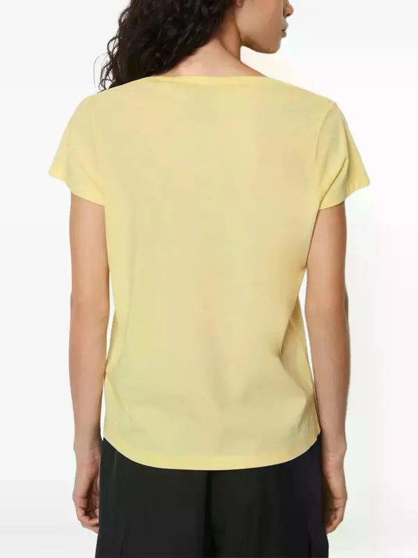Marc O'polo Logo-print T-shirt - Yellow