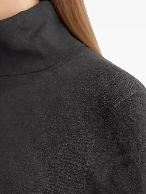 Marc O'polo Turtleneck Ribbed Mini Dress