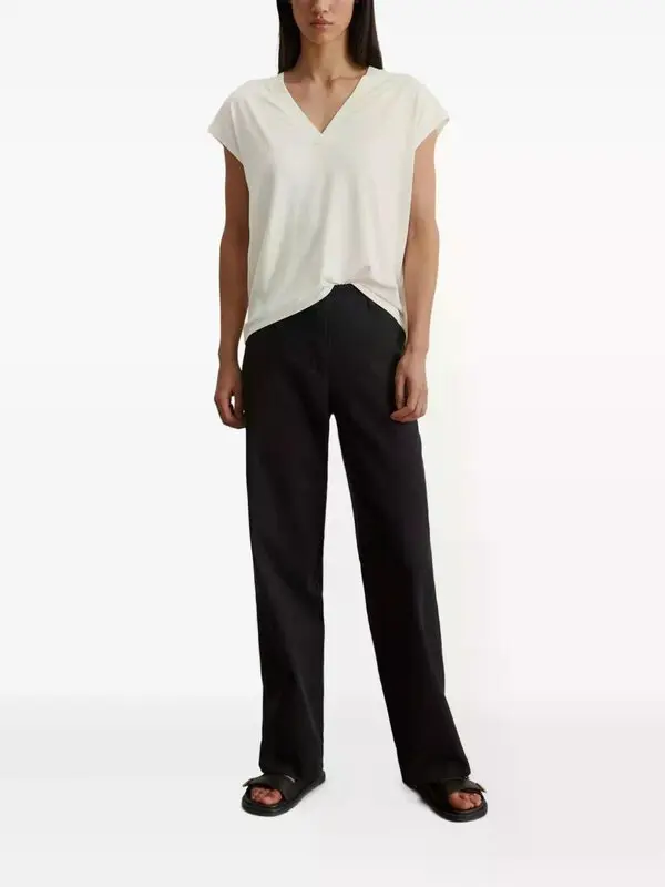 Marc O'polo Cap-sleeve V-neck T-shirt