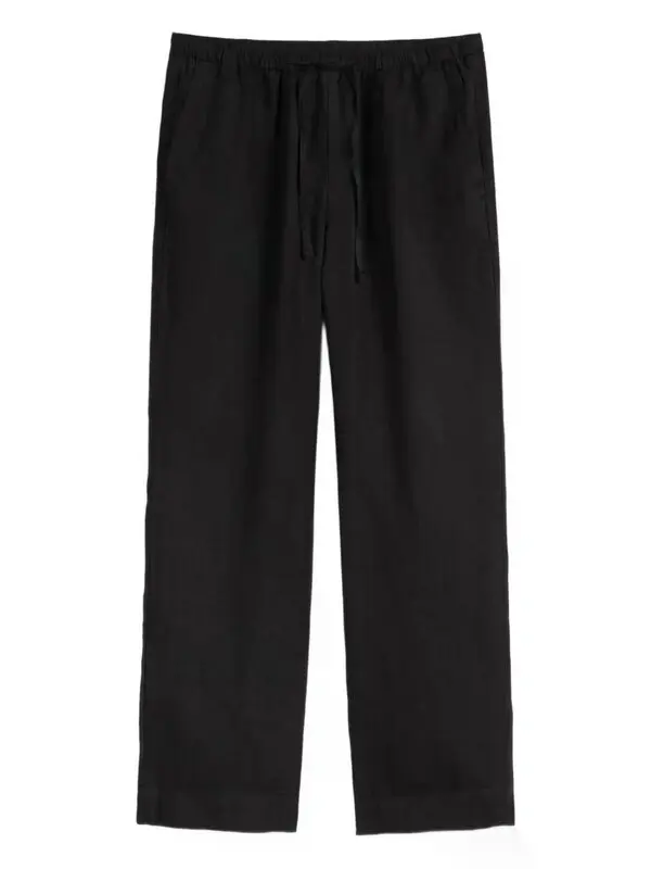 Marc O'polo Drawstring Tapered Trousers - Black