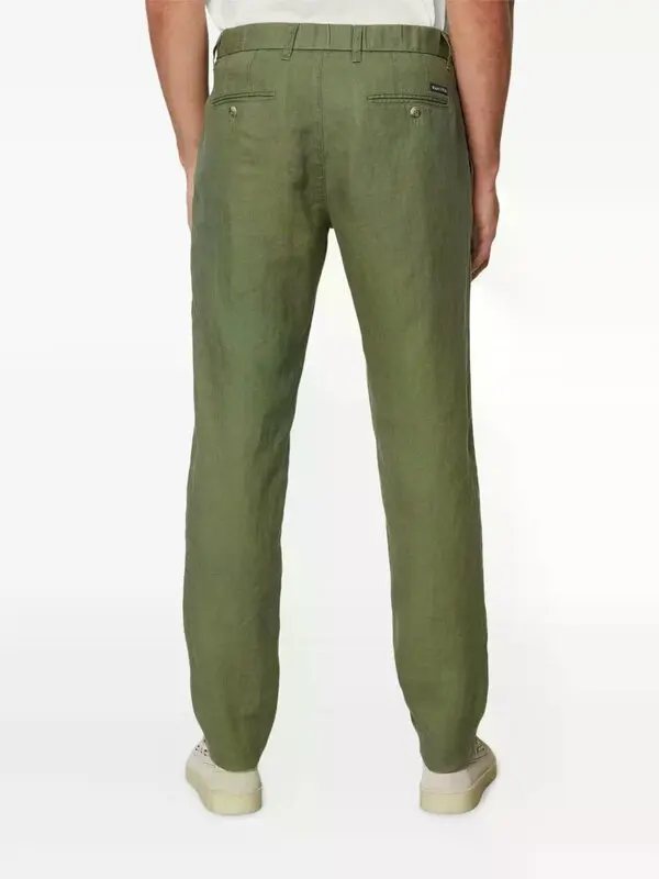 Marc O'polo Dart Detail Chino Trousers - Green