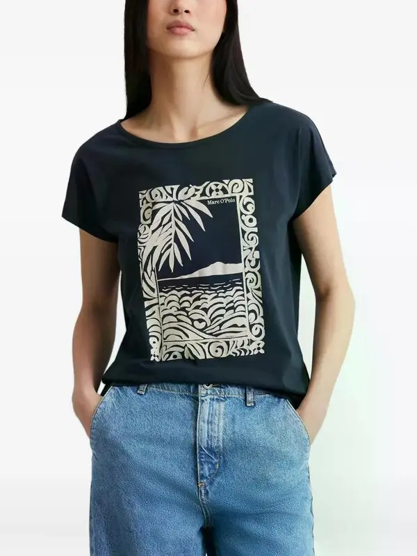 Marc O'polo Graphic-print T-shirt - Blue