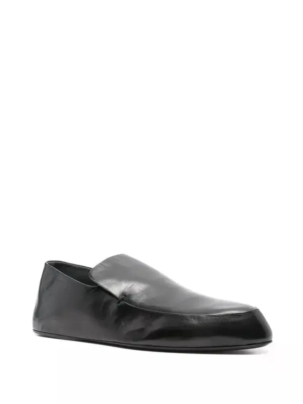 JIL SANDER Slip-on Leather Loafers