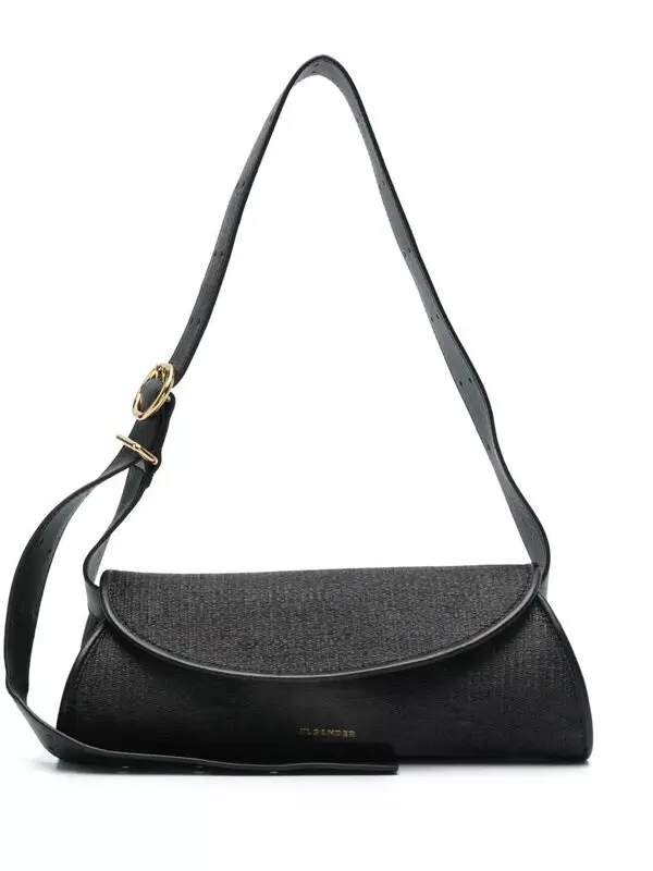 JIL SANDER Small Cannolo Shoulder Bag
