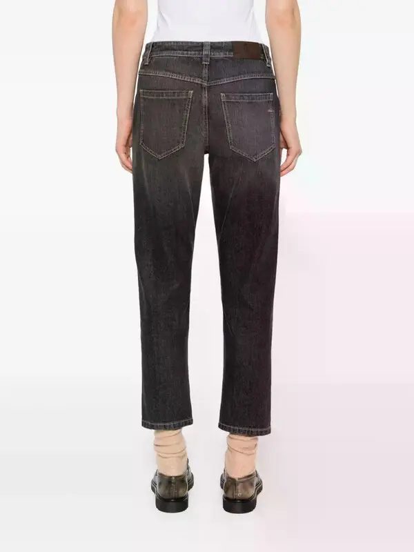 Brunello Cucinelli Monili-detail Cotton Jeans