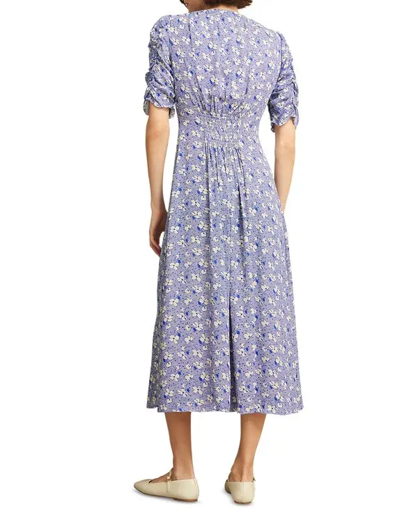 HOBBS LONDON Stowe Smocked Dress