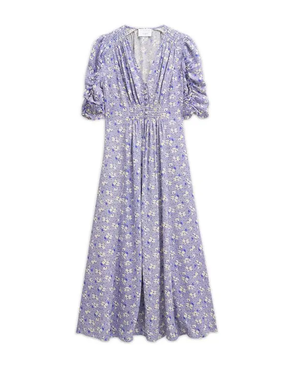 HOBBS LONDON Stowe Smocked Dress