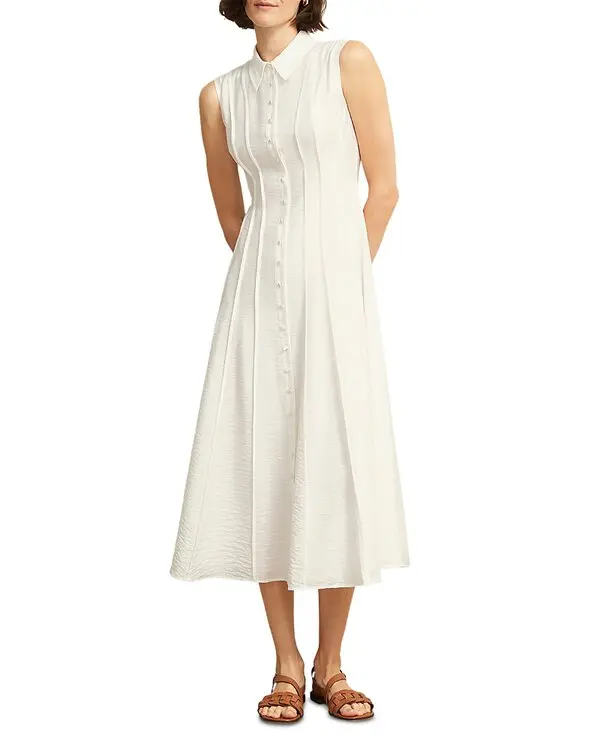 HOBBS LONDON Burghley Sleeveless Dress - Ivory
