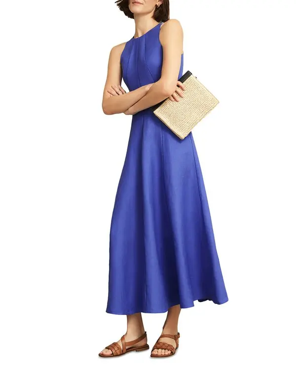 Hobbs London Harewood Dress - Quartz Blue | Editorialist