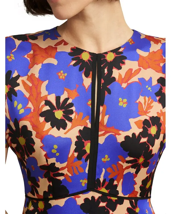 HOBBS LONDON Arlesey Floral Print Dress