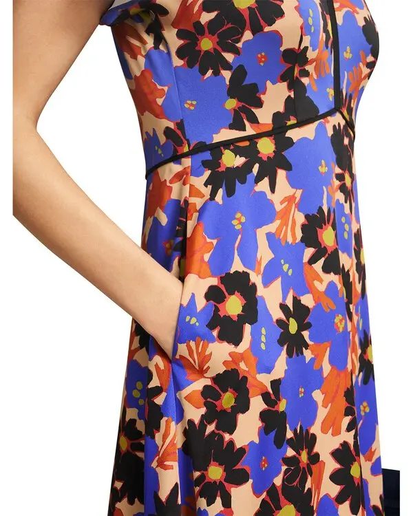 HOBBS LONDON Arlesey Floral Print Dress