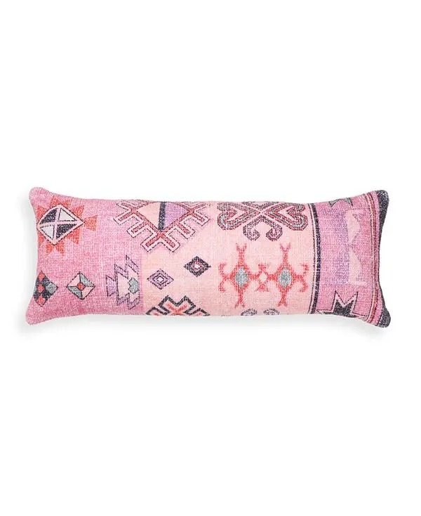 TOV FURNITURE Persia Cotton Bolster Pillow - Pink