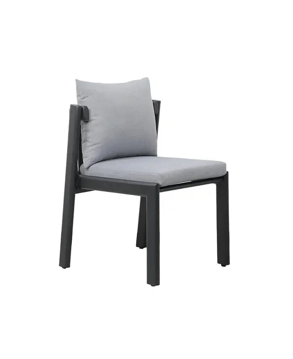 TOV FURNITURE Nancy Outdoor Dining Chair - Grey