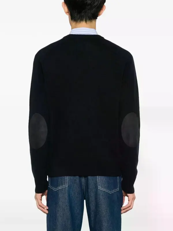 Theory Morlan Knitted Jumper - Blue