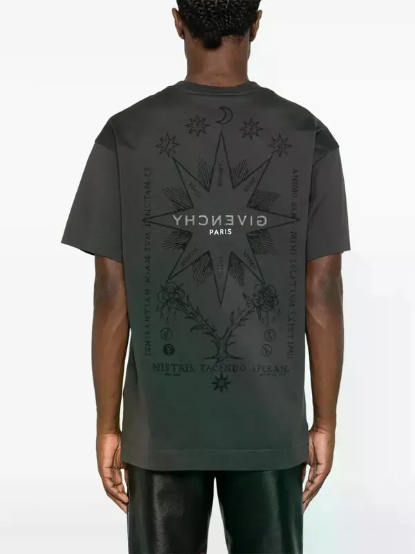 Givenchy Tarot-print Cotton T-shirt