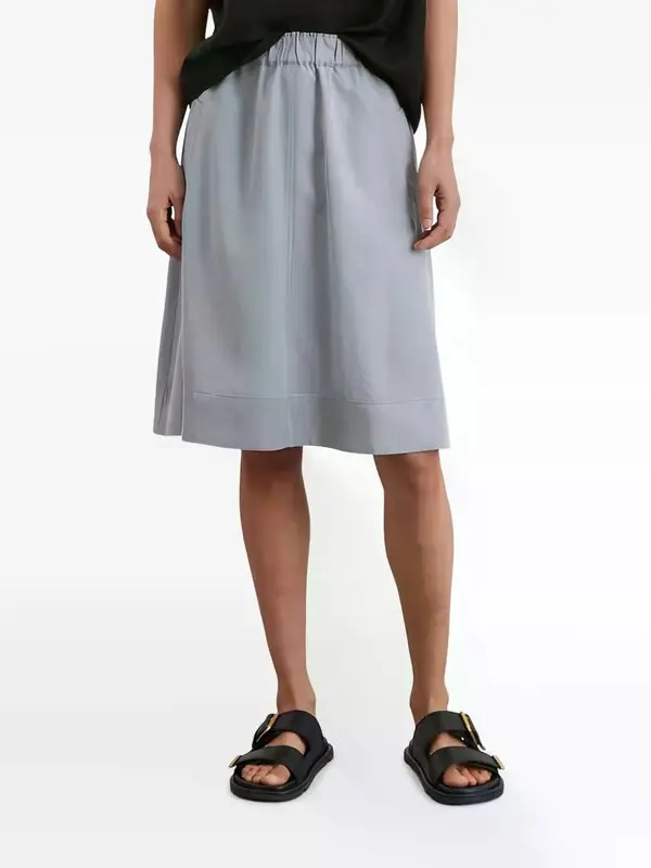 Marc O'polo Elasticated-waist Skirt - 823 Blue
