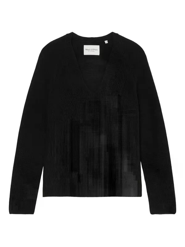 Marc O'polo V-neck Sweater - Black