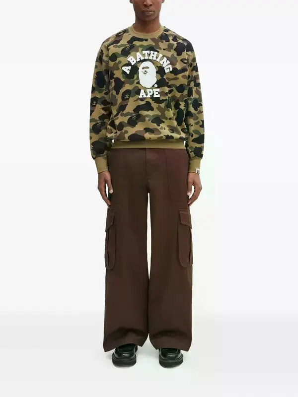 Kenzo Cotton Cargo Trousers
