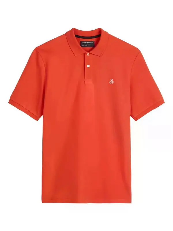 Marc O'polo Logo-embroidered Polo Shirt - Red