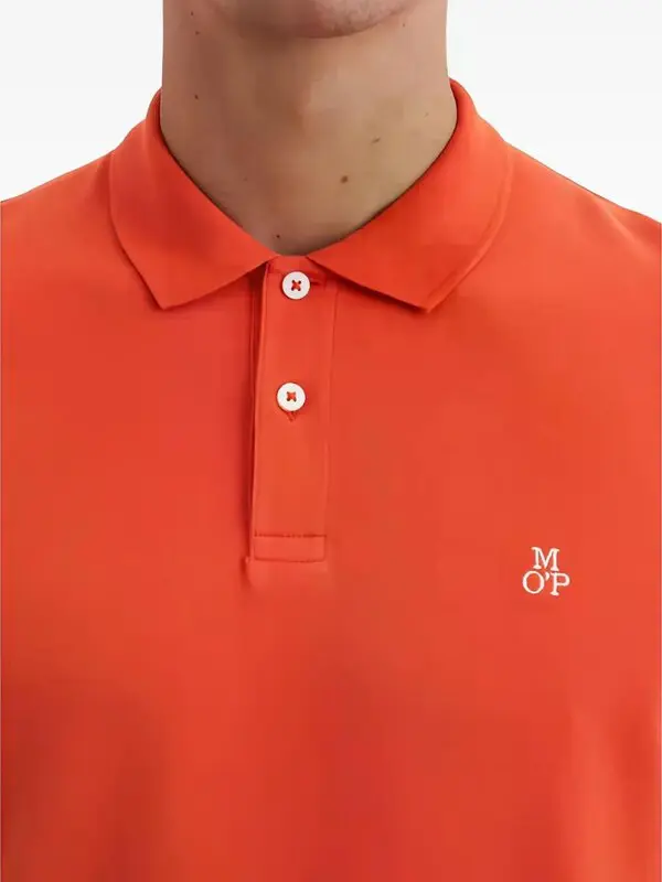 Marc O'polo Logo-embroidered Polo Shirt