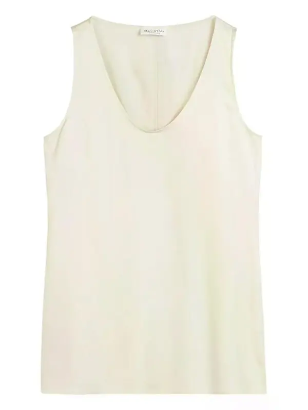 Marc O'polo Sleeveless Scoop-neck Top - Neutrals