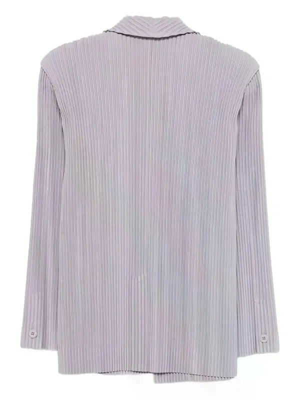 Issey Miyake Single-breasted Blazer - Grey