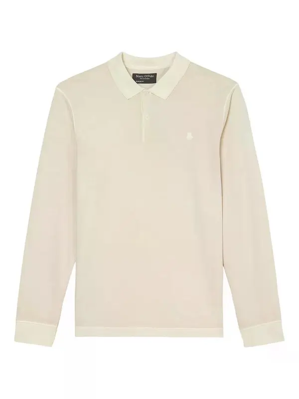Marc O'polo Long-sleeve Polo Shirt - Neutrals
