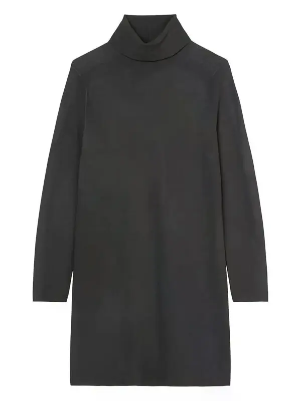 Marc O'polo Turtleneck Ribbed Mini Dress