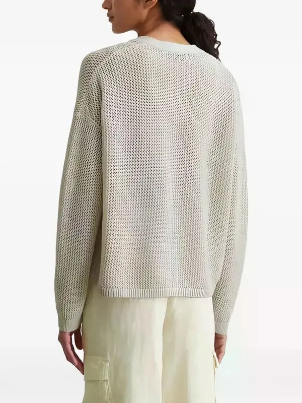 Marc O'polo Ribbed-knit Button-down Cardigan