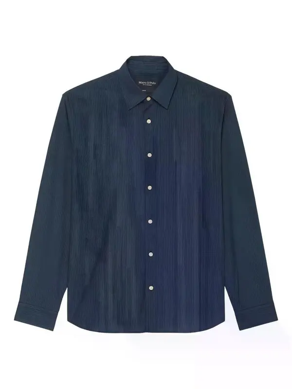 Marc O'polo Striped Button-up Shirt - Blue