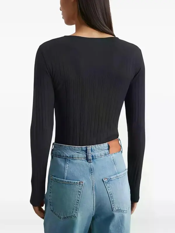 Marc O'polo Ribbed Henley Top
