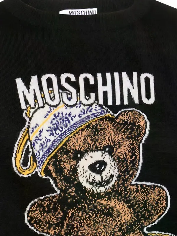 Moschino Intarsia-knit Sweater