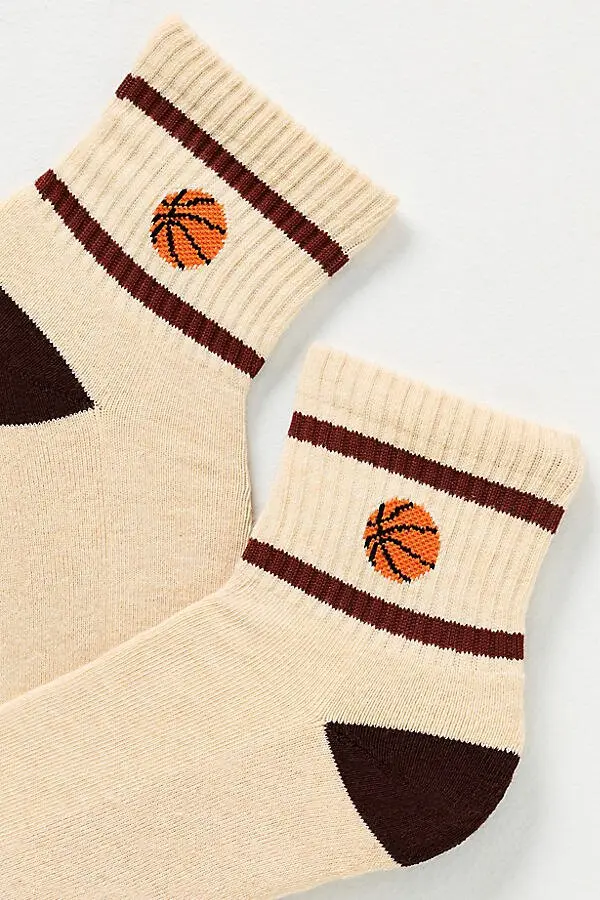 Daily Practice Sporty Icon Socks - Basketball