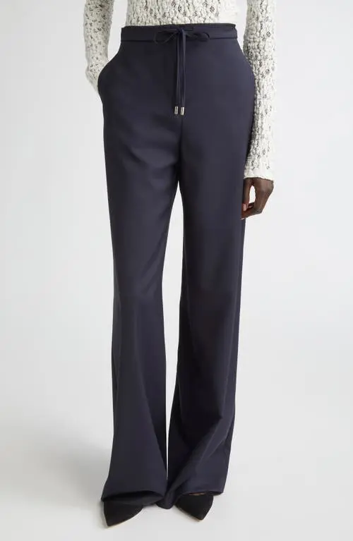 Max Mara Berard Virgin Wool Drawstring Pants