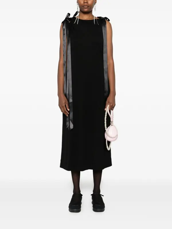 Simone Rocha Bow-detail Midi Dress