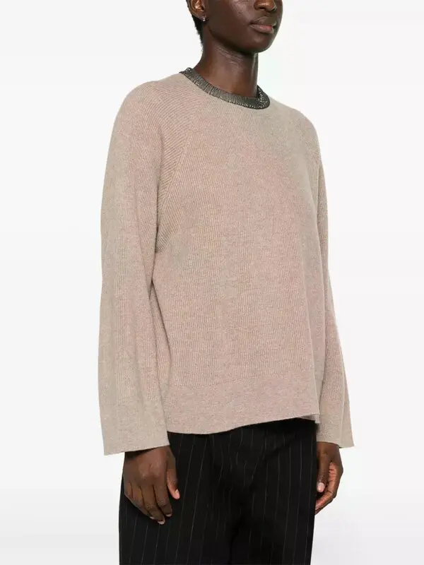 Brunello Cucinelli Ribbed-knit Cashmere Sweater