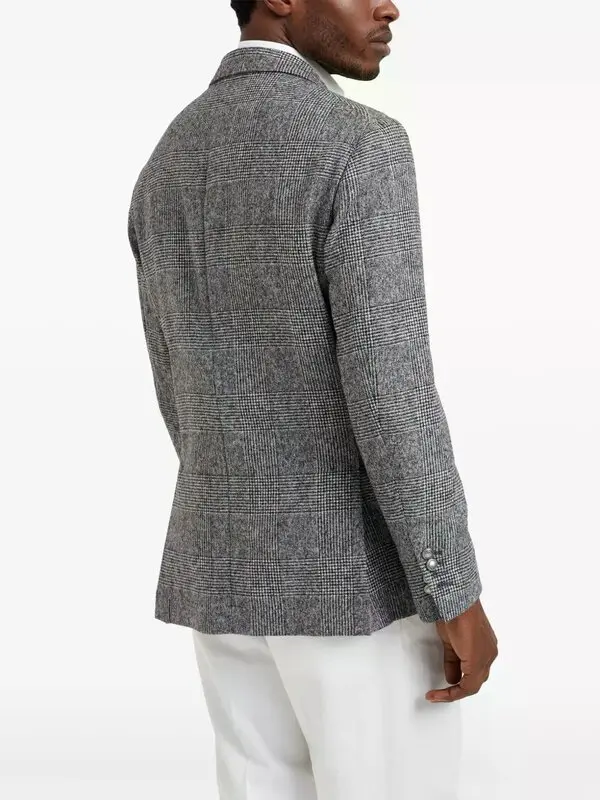Brunello Cucinelli Single-breasted Checked Blazer