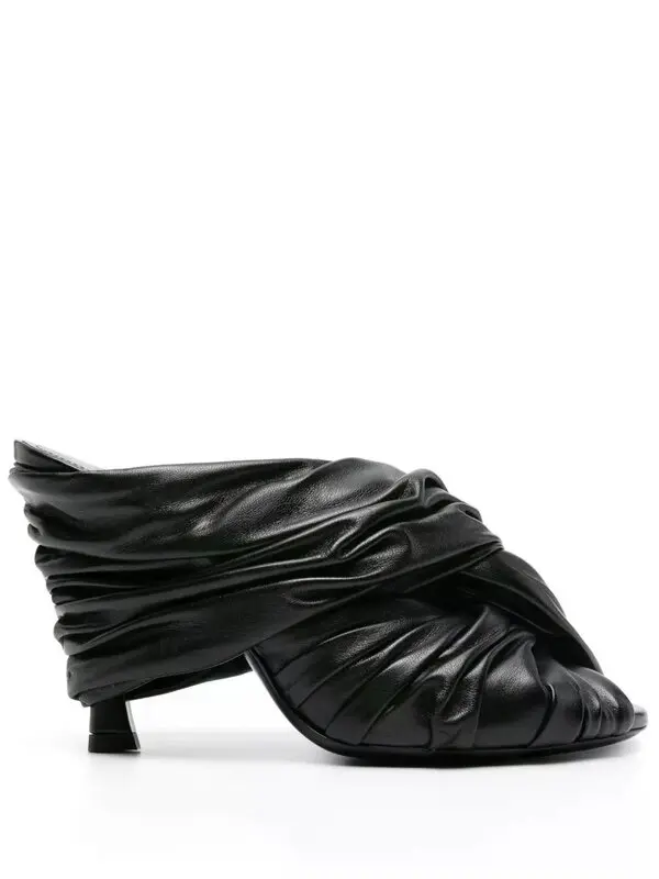 Givenchy Twist High Heel Sandals - Black