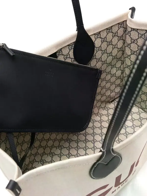 Gucci Logo-print Tote Bag