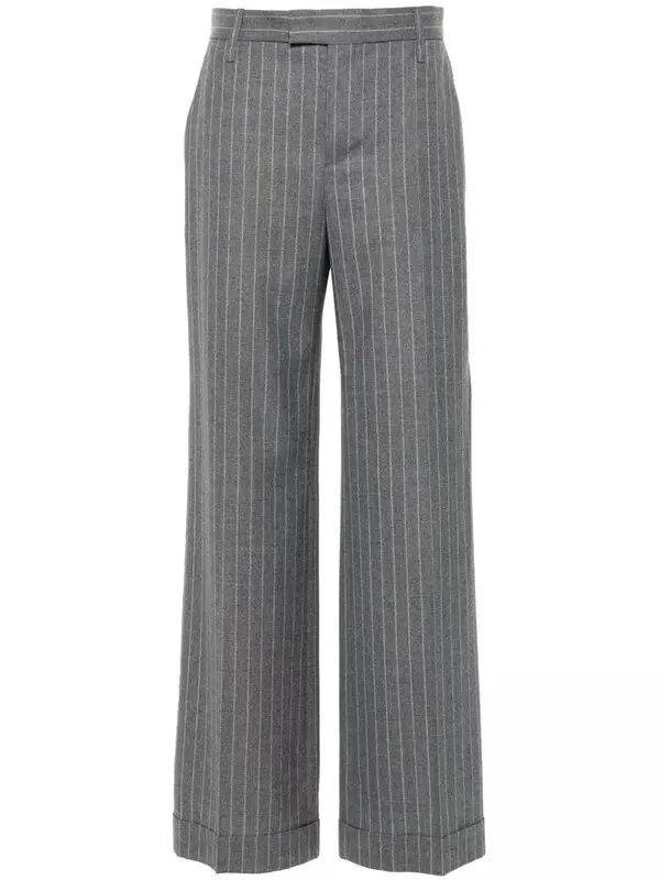 Brunello Cucinelli Striped Tailored Trousers