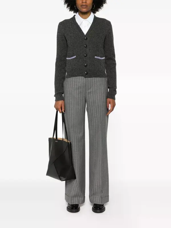 Brunello Cucinelli Striped Tailored Trousers