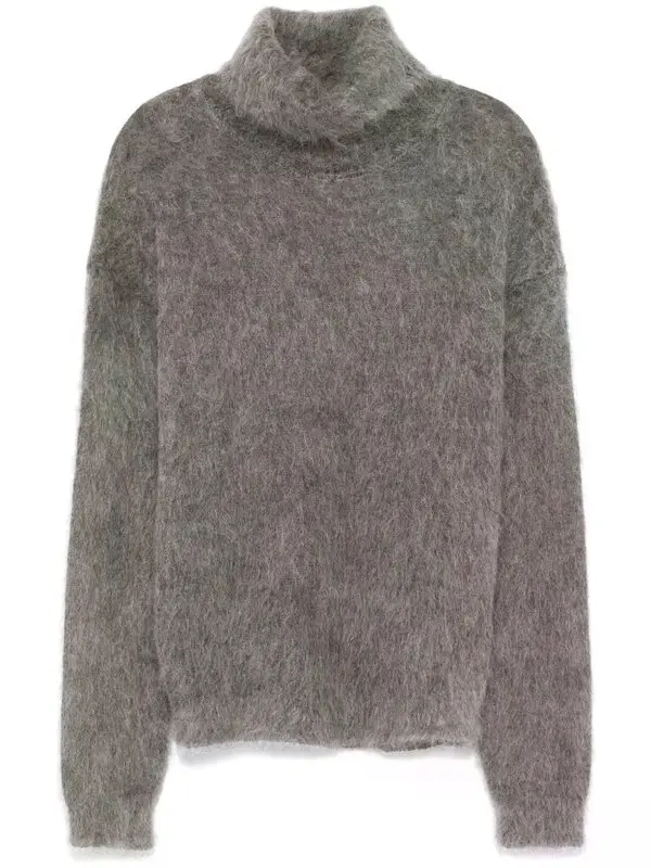 Saint Laurent Brushed Mohair-blend Sweater