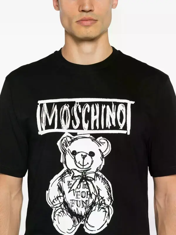 Moschino Teddy Bear Cotton T-shirt