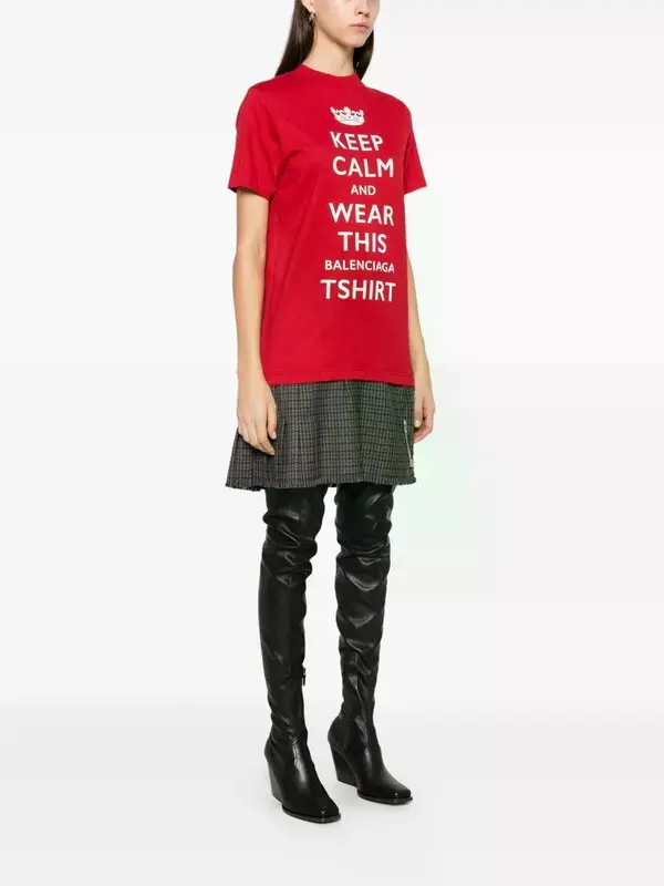 Balenciaga Keep Calm Midi Dress