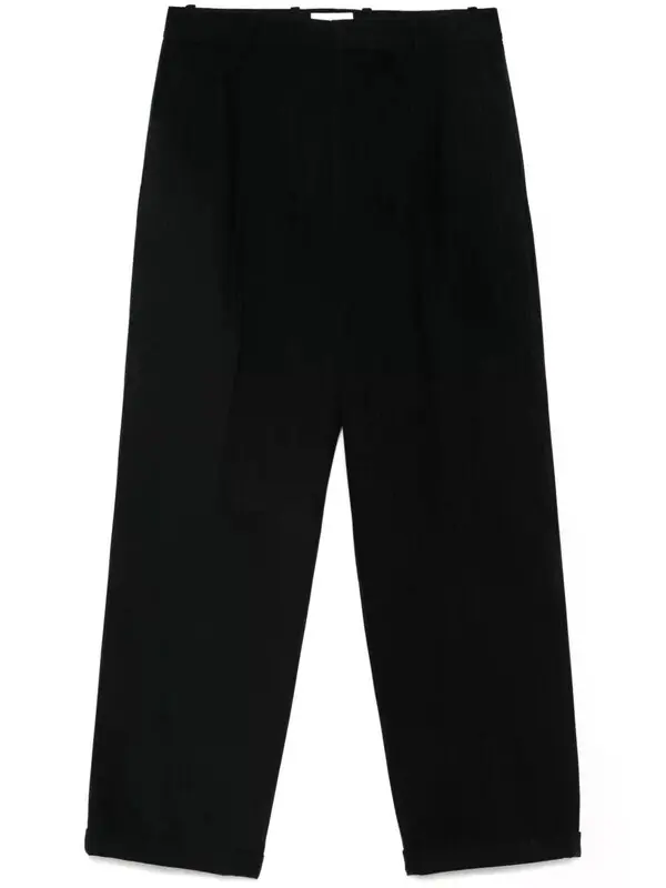 Saint Laurent Striped Flannel Trousers