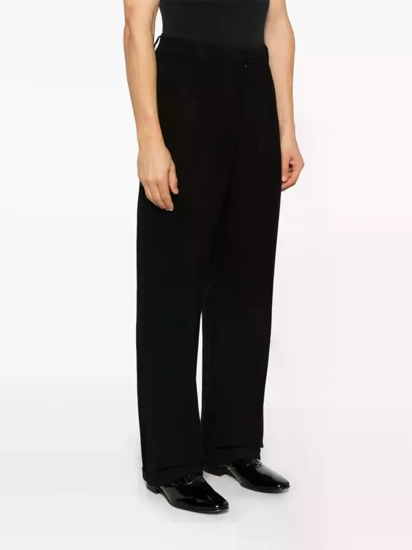 Saint Laurent Striped Flannel Trousers