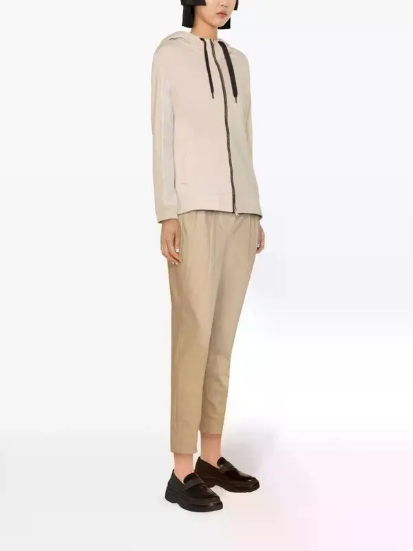 Brunello Cucinelli Zip-up Cotton Hoodie