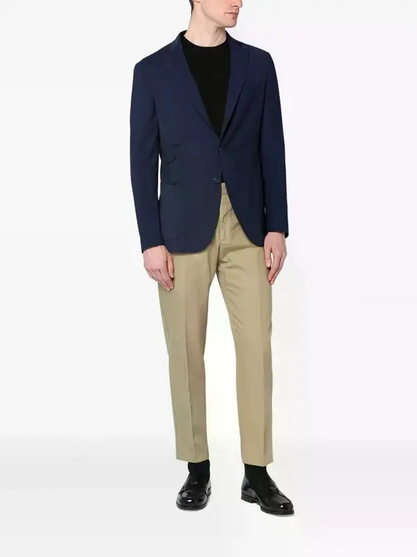 SANTANIELLO Single-breasted Blazer - Blue