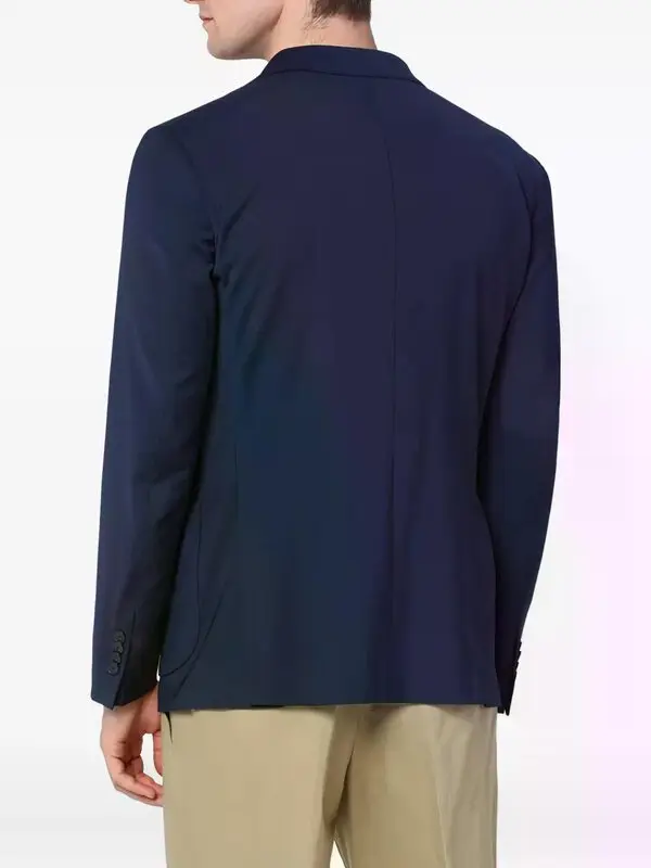 SANTANIELLO Single-breasted Blazer - Blue