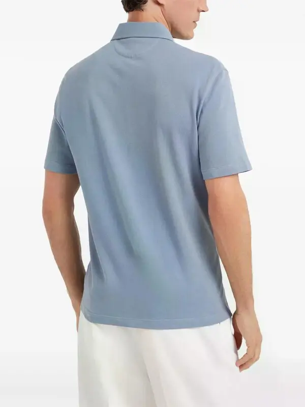 Brunello Cucinelli Cotton-piqué Polo Shirt